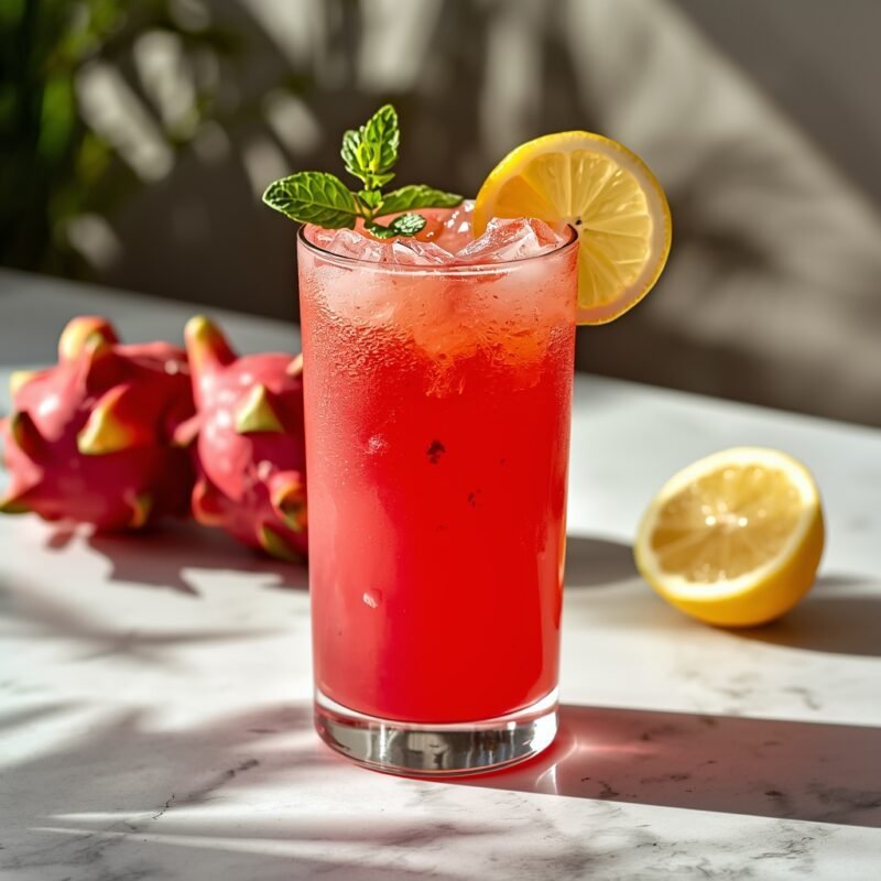 Dragonfruit Lemonade Recipe - DrinkAttitude